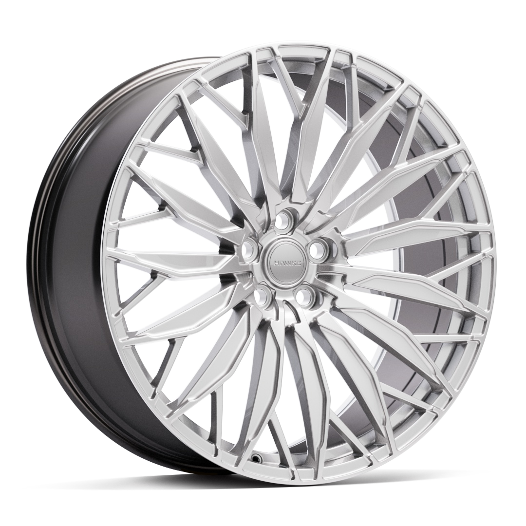 23 inch Hawke Wheels Zenith II Alloy Wheels | Silver | 5x120 | Set of 4 ...
