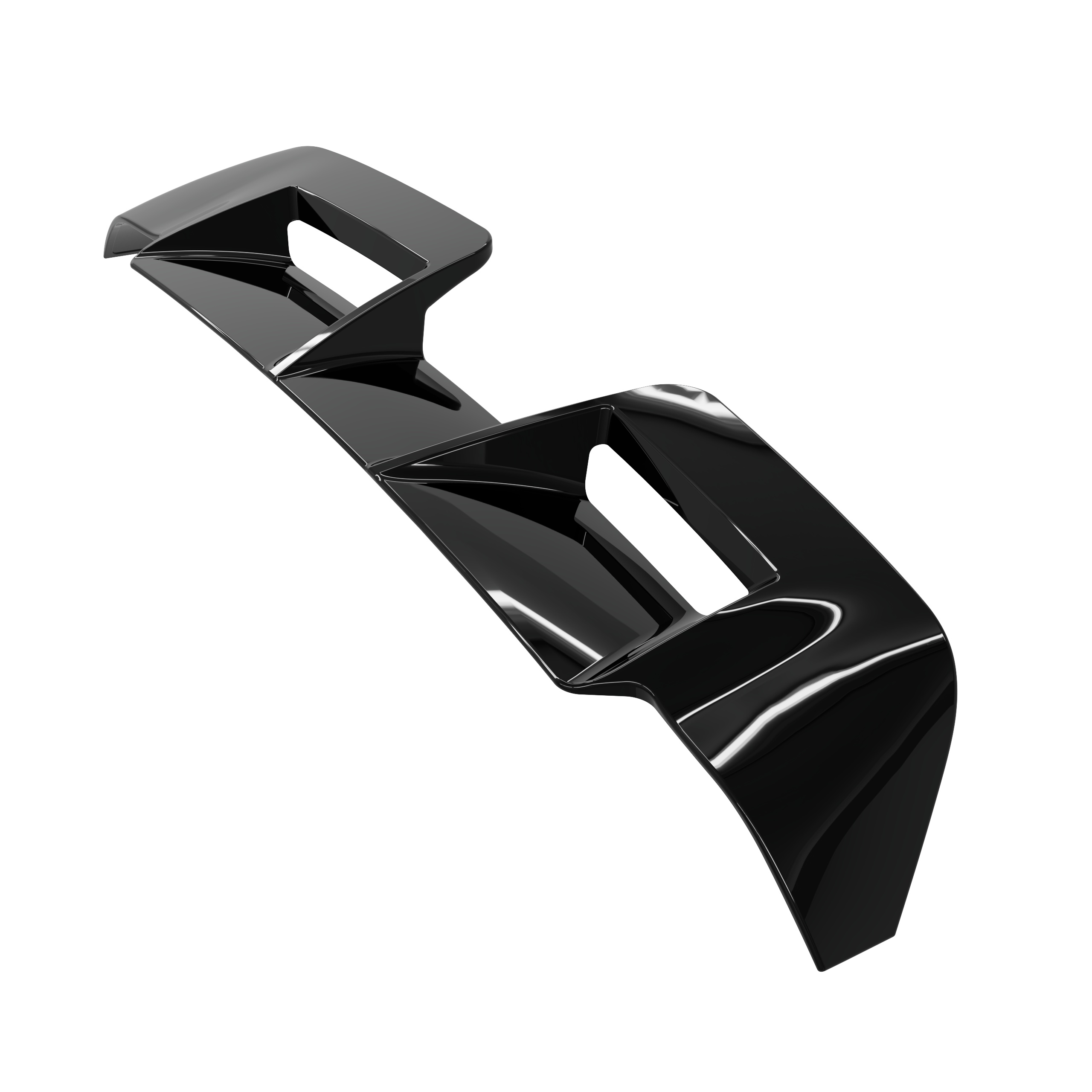 Hawke Aero 2 Gloss Black Roof Spoiler Fits Land Rover Defender 90 & 110 ...
