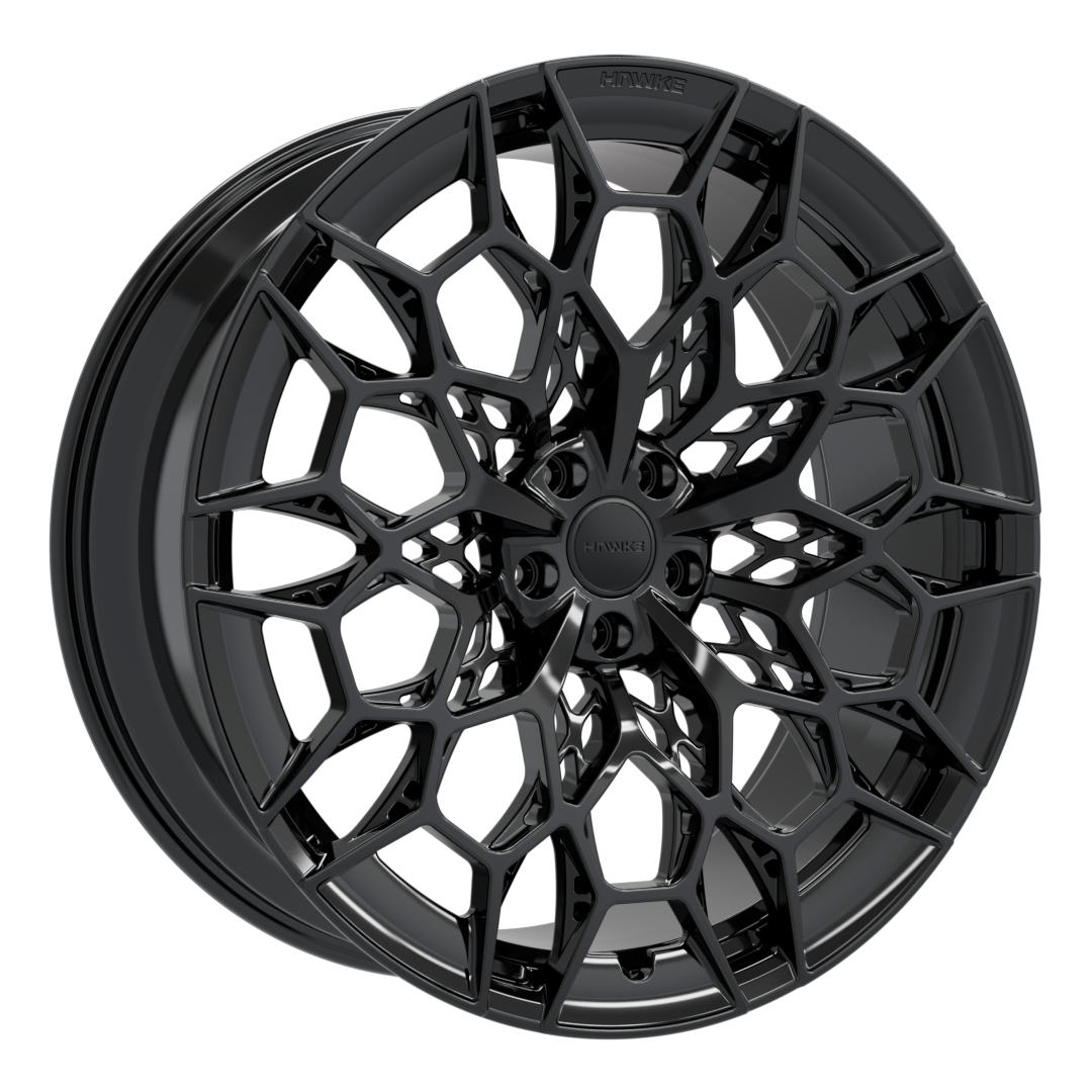 24 inch Hawke Helion Forged (front) Alloy Wheel | Black | 5x120 Bolt ...