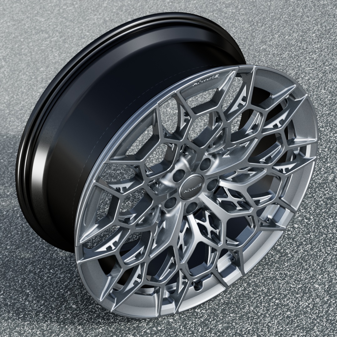 24 inch Hawke Helion Forged (rear) Alloy Wheel | Silver | 5x120 Bolt ...