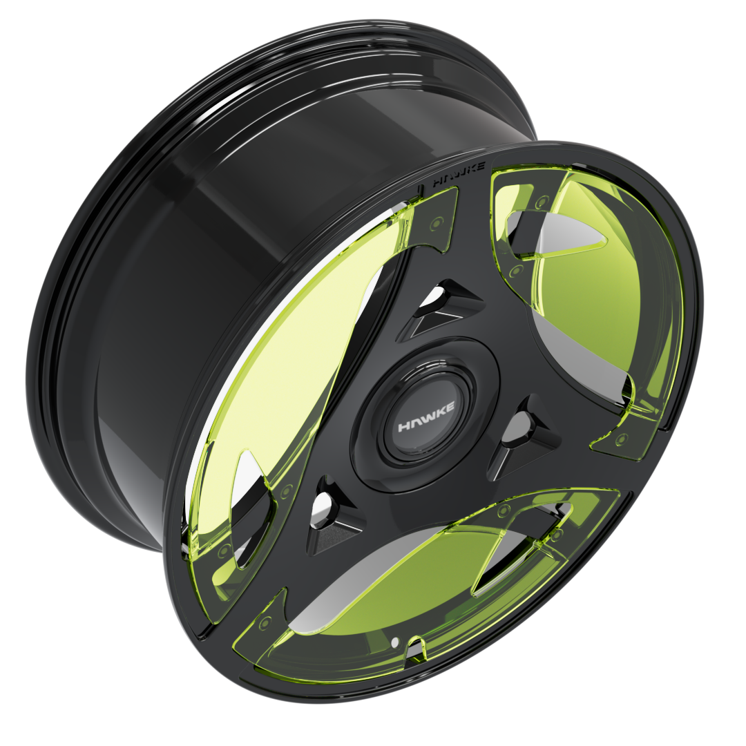 24 inch Hawke Luminex Forged Alloy Wheels (Staggered fit - wider rears ...