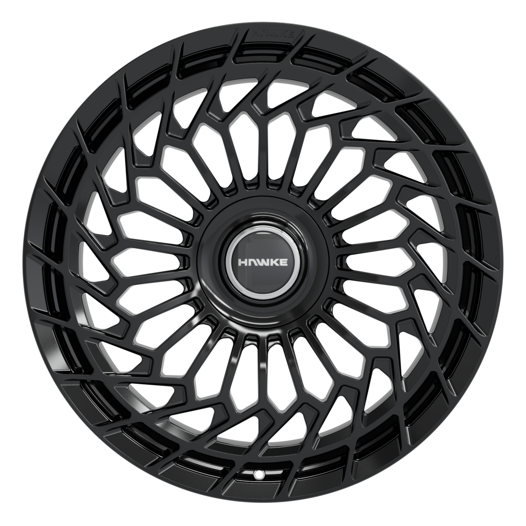 24 inch Hawke Pariah Forged (front) Alloy Wheel | Black | 5x120 Bolt ...