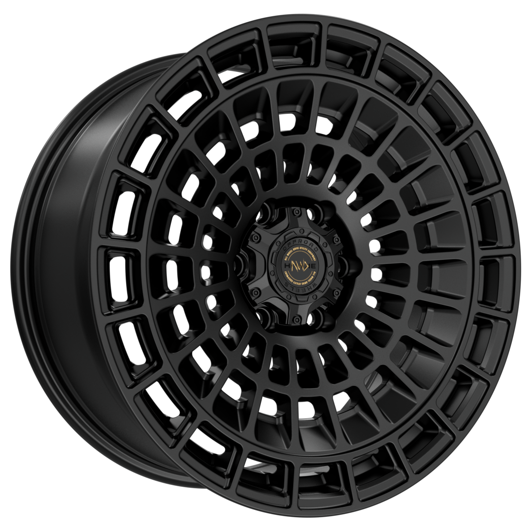 20 inch Hawke Rage Alloy Wheel | Matt Black | 5-120 Bolt pattern (PCD ...