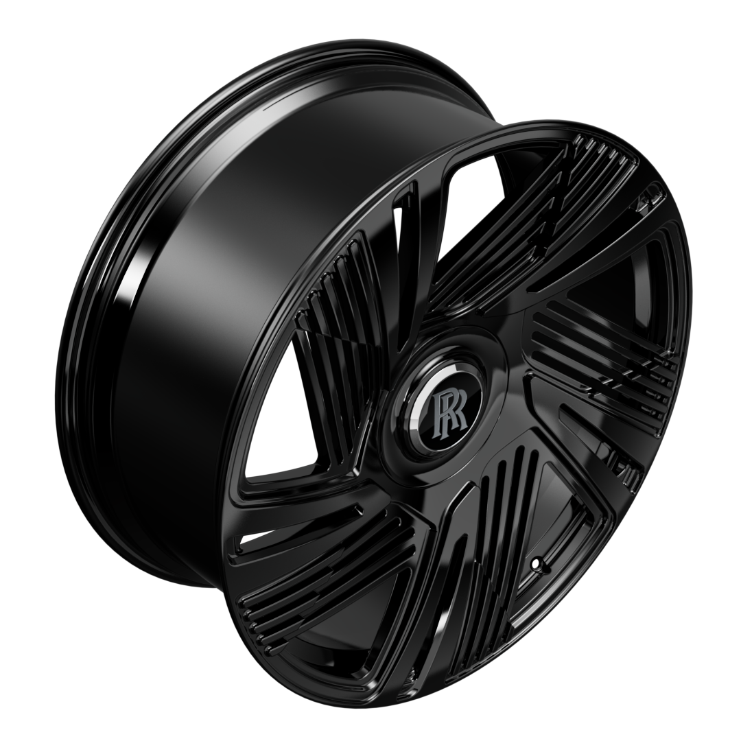 24 inch Hawke Revenant Forged (front) Alloy Wheel | Black | Cullinan ...