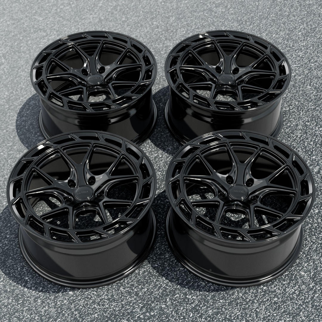 22 inch Hawke Sparta Alloy Wheels | Black Shadow | 5-120 Bolt pattern ...
