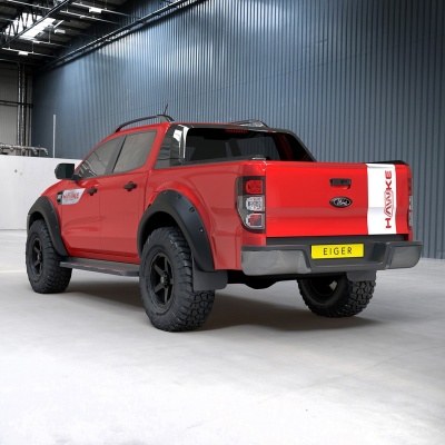 HAWKE AWD Graphics Pack for Ford Ranger models 2015 onwards (FOUR ...